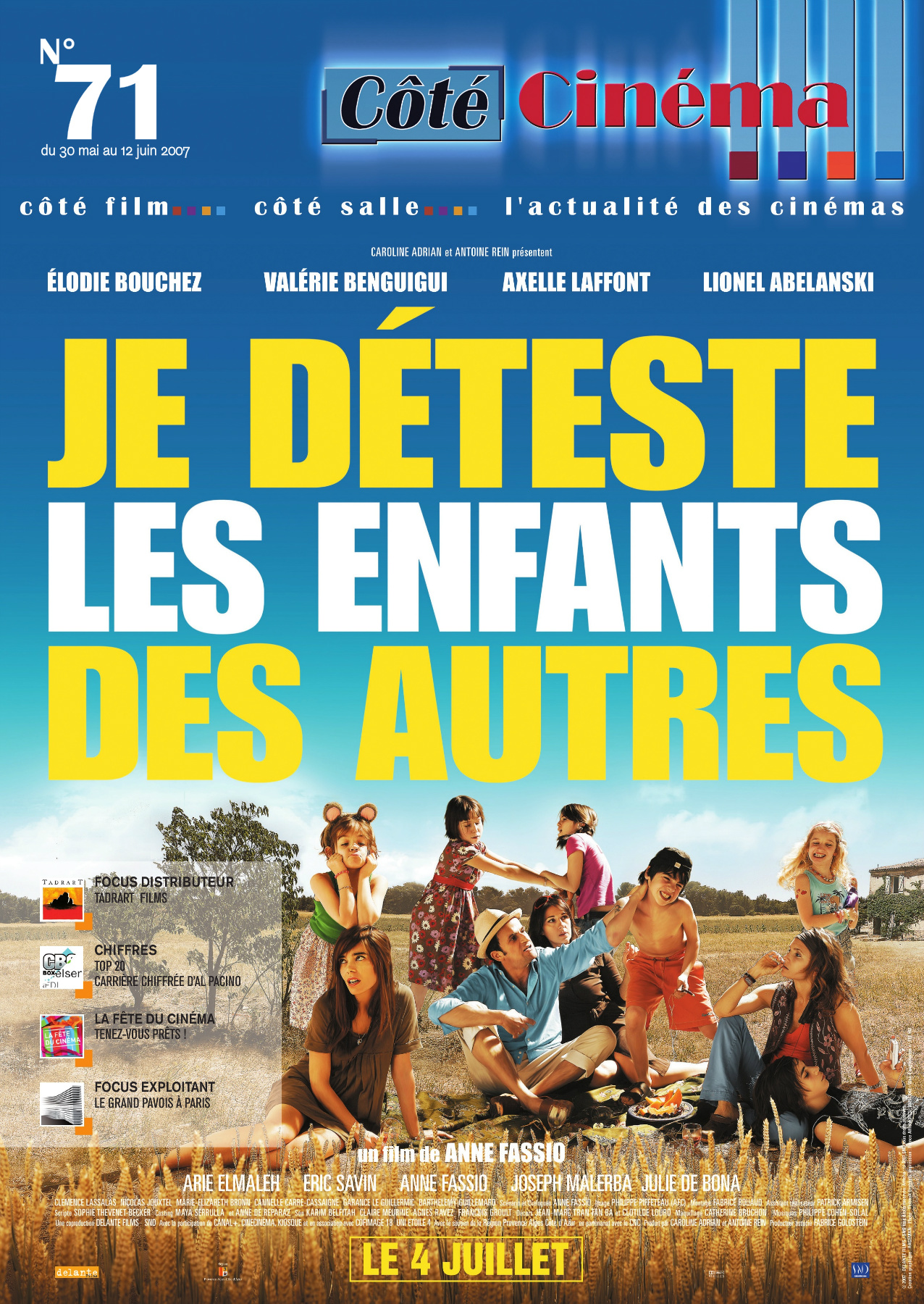 Côté Cinéma n°71 – 30 mai 2007 - Boxoffice Pro