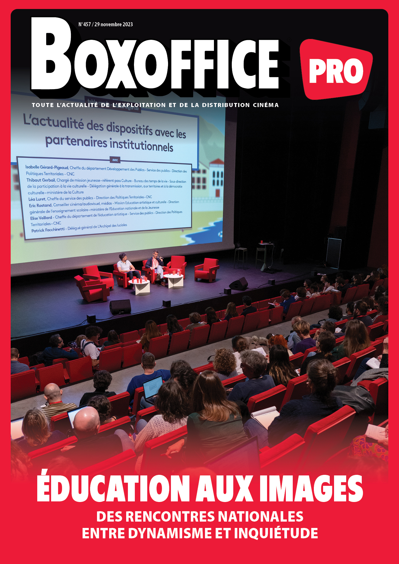 Boxoffice Pro n°457 – 29 novembre 2023 - Boxoffice Pro