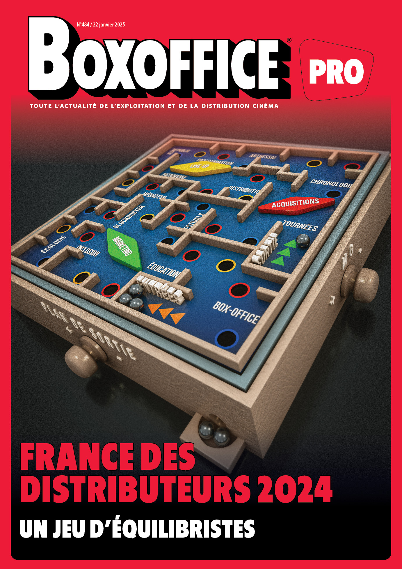 Boxoffice Pro n°484 – 22 janvier 2025 - Boxoffice Pro