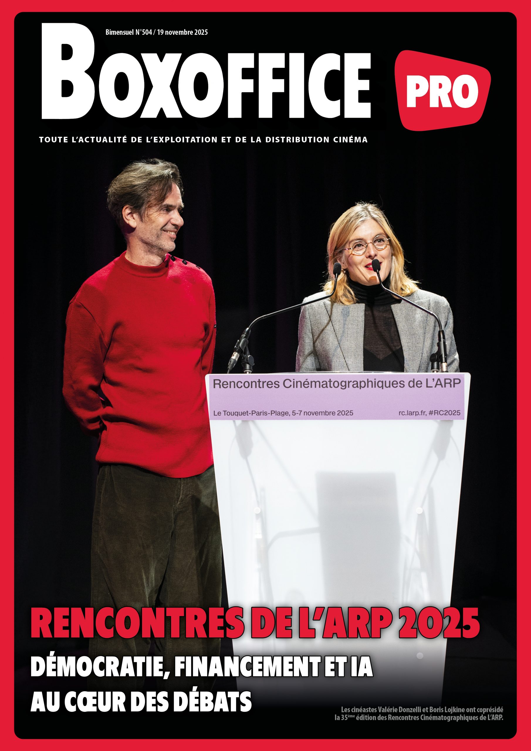 Boxoffice Pro n°504 – 19 novembre 2025 - Boxoffice Pro